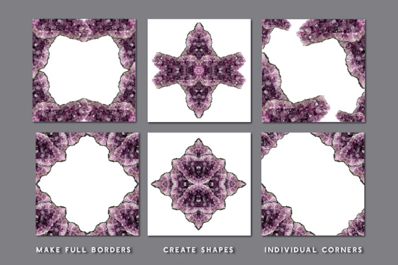 Amethyst Border Set